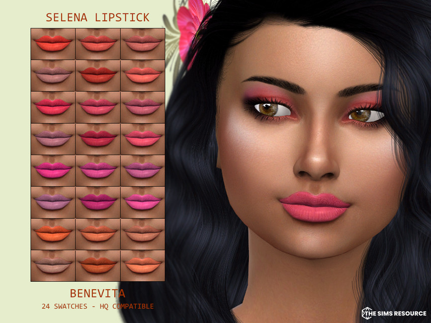 The Sims Resource - Selena Lipstick [HQ]