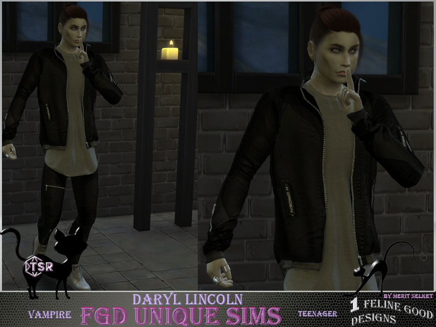 The Sims Resource - Daryl Lincoln