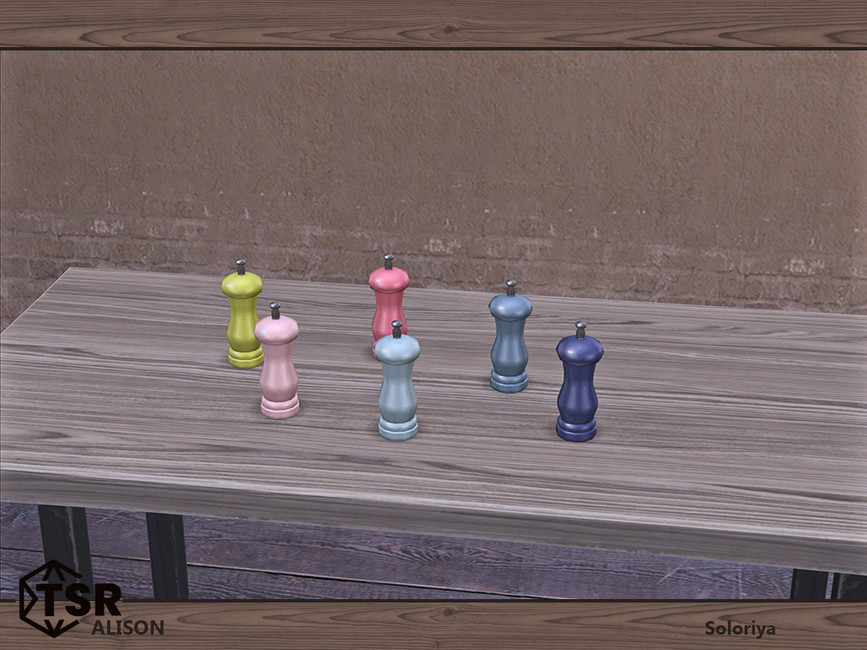 The Sims Resource - Alison. Salt and Pepper Shakr, v2