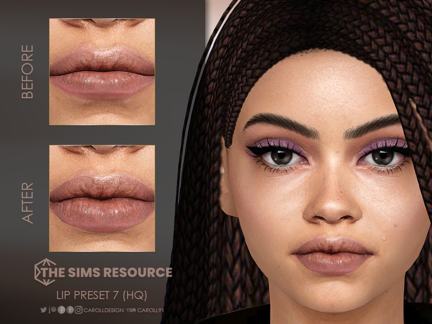 The Sims Resource - Lip Preset 7 (HQ)