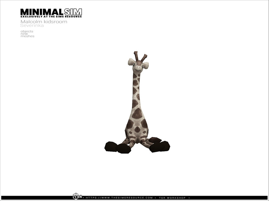 The Sims Resource - Minimalsim - Malcolm kidsroom Giraffe