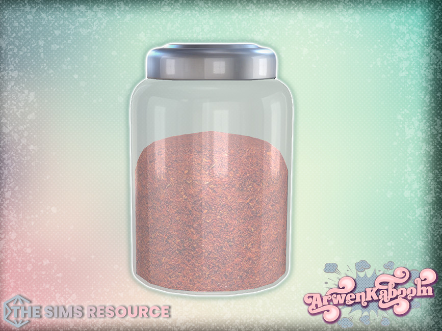 The Sims Resource - Farina - Kitchen Jar Large