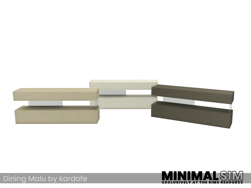 The Sims Resource - MinimalSIM_kardofe_Dining Malu_Cupboard