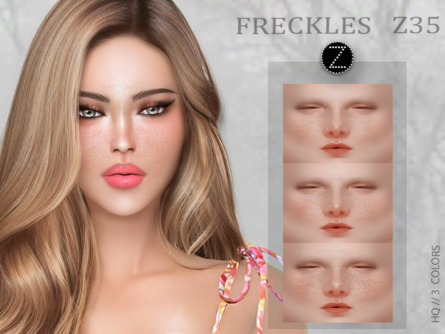 The Sims Resource - FRECKLES Z35