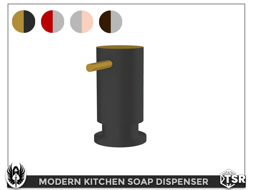 The Sims Resource - Modern Kitchen Soap Dispenser