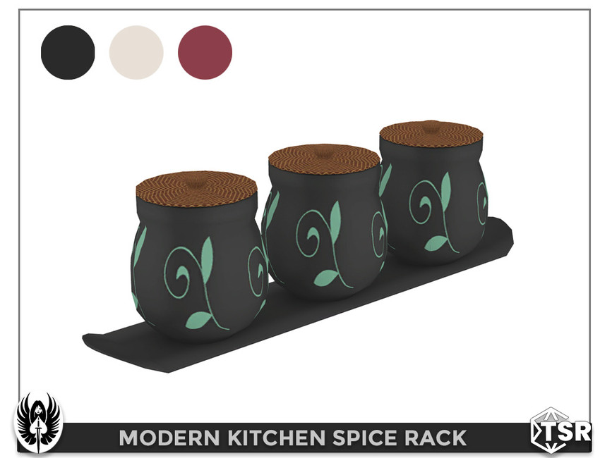 The Sims Resource - Modern Kitchen Spice Rack