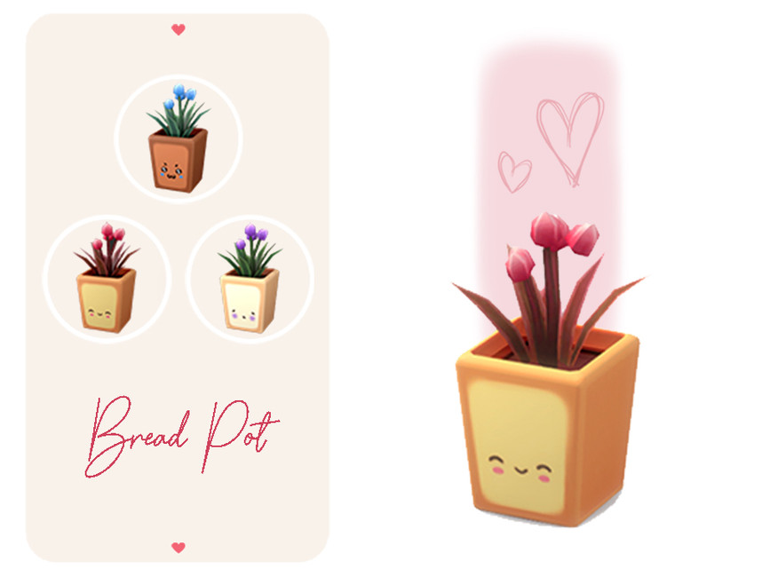 The Sims Resource - Bread Pot