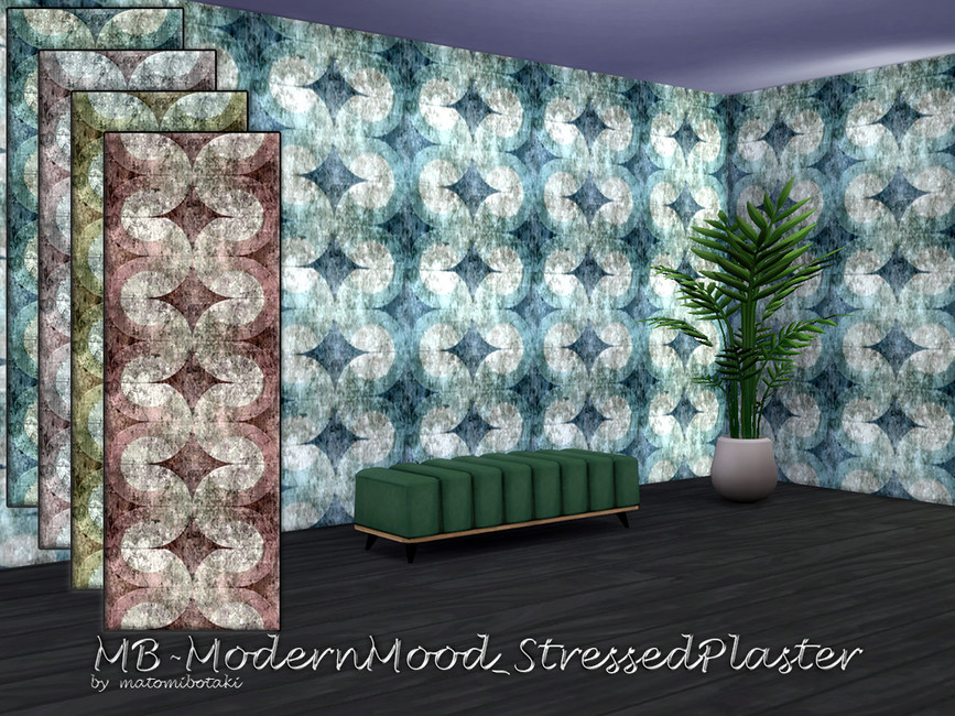 The Sims Resource - Modern Mood Stressed Plaster