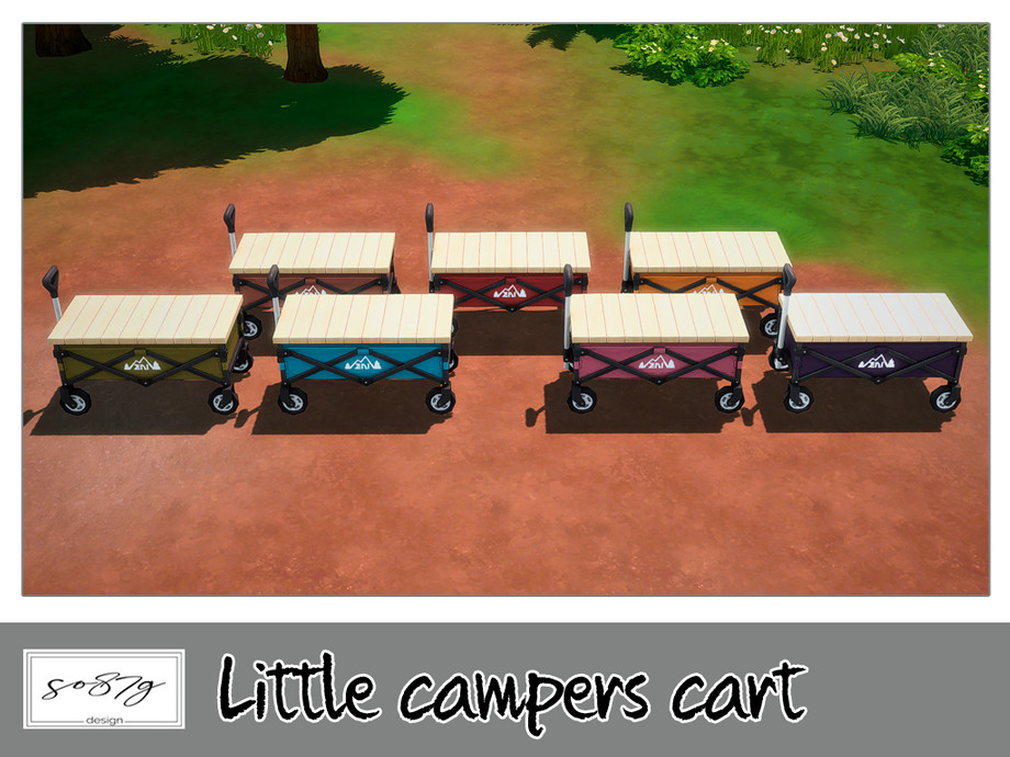 The Sims Resource | Little campers cart