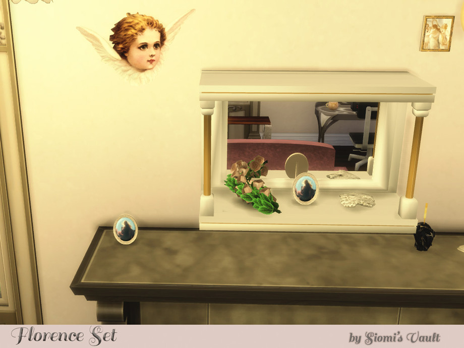 The Sims Resource | Florence set Wall decor #01 bySiomi's Vault