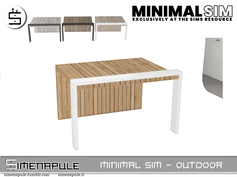 The Sims Resource | Outdoor Minimal Sim - Gazebo