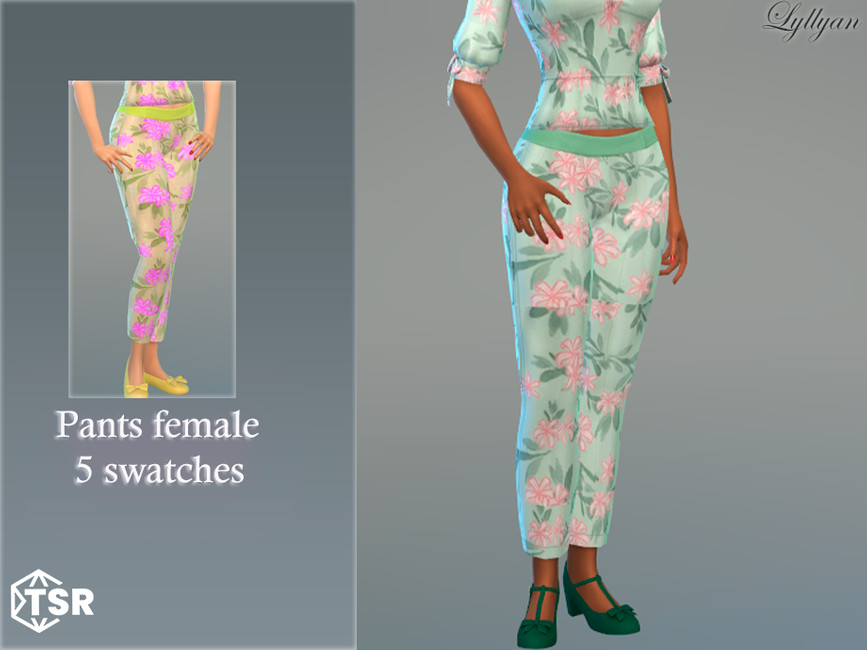 The Sims Resource - Pants female Raquel