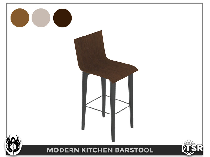 The Sims Resource - Modern Kitchen Barstool
