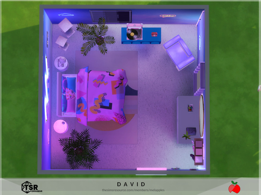 The Sims Resource - David - bedroom