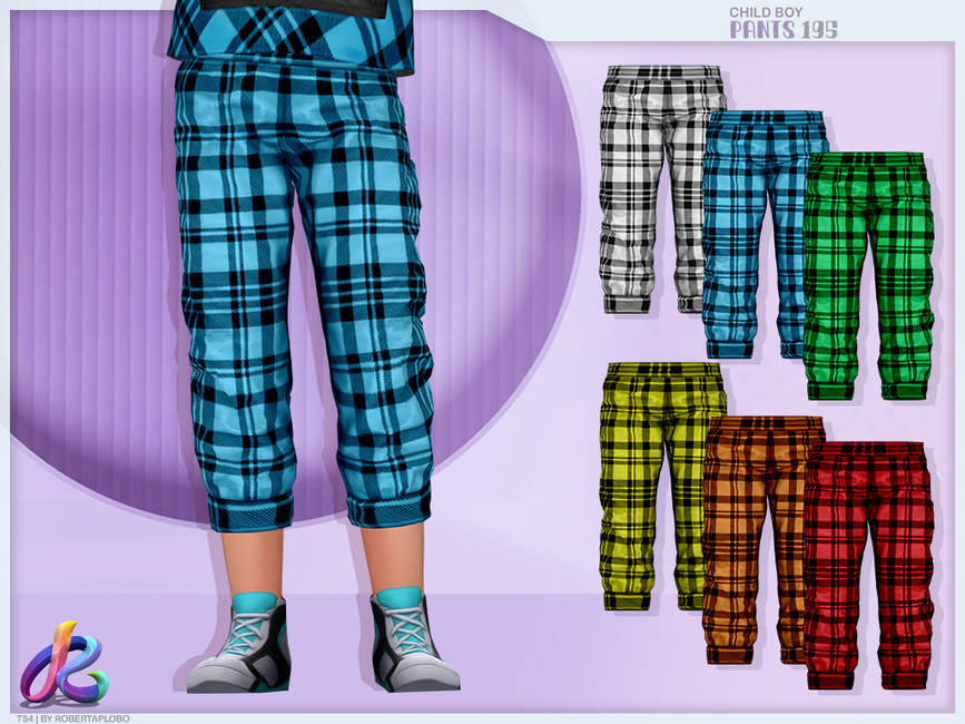 The Sims Resource - Child Boy pants 195