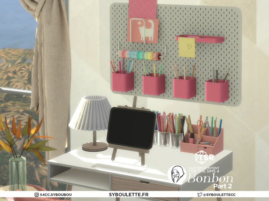 The Sims Resource - Bonbon bedroom set Part 2