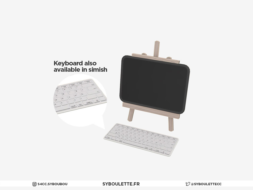 The Sims Resource - Bonbon - Tablet computer (english and simlish keyboard)