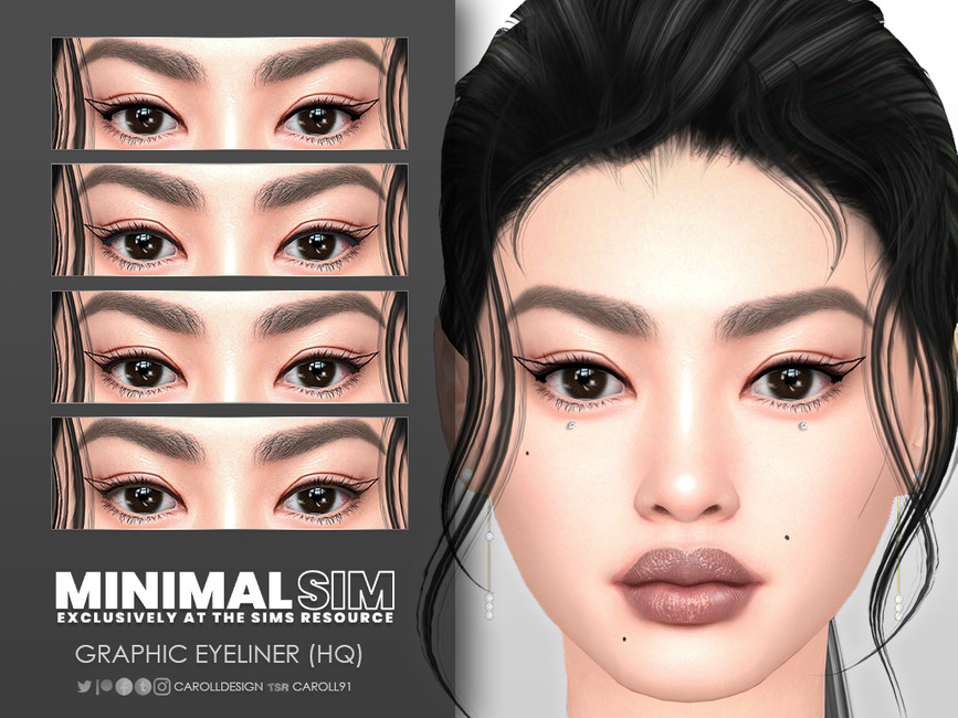 The Sims Resource - MinimalSim Graphic Liner (HQ)