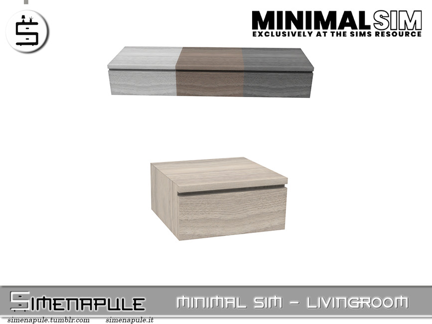 The Sims Resource - Livingroom Minimal Sim Counter