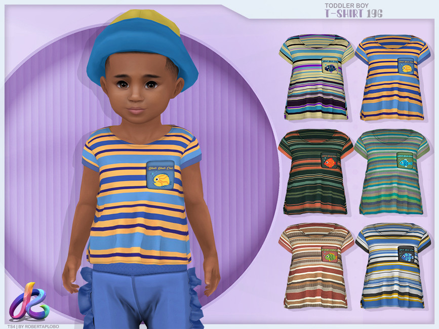 The Sims Resource - Toddle Boy T-Shirt 196