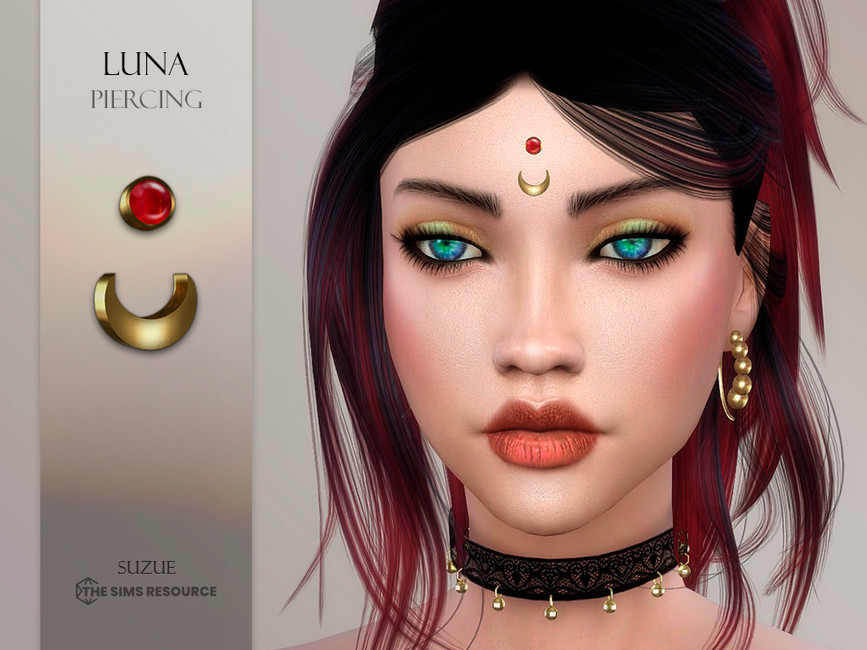 The Sims Resource - Luna Piercing