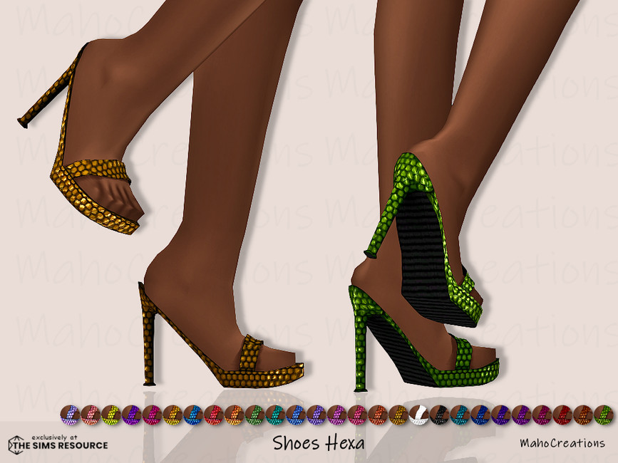 The Sims Resource - Shoes Hexa