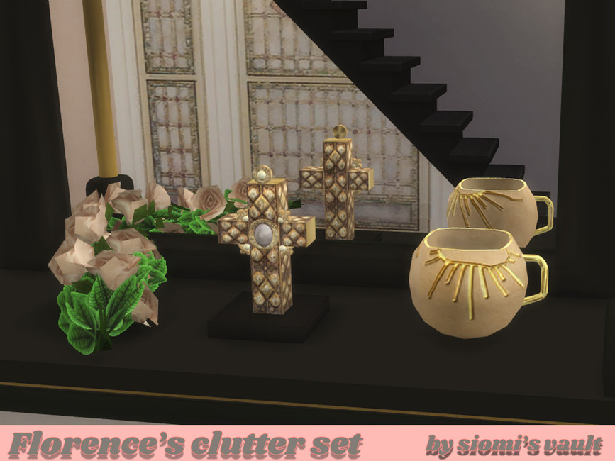 The Sims Resource - Florence clutter set cross #02