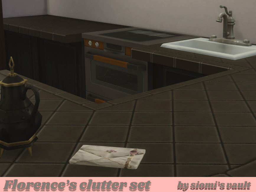The Sims Resource - Florence clutter set envelope