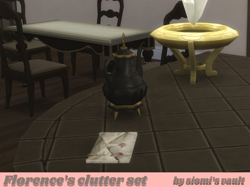 The Sims Resource - Florence clutter set envelope
