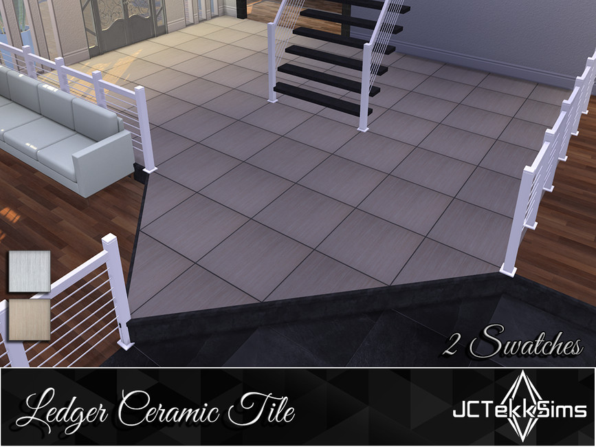 The Sims Resource - Ledger Ceramic Tile