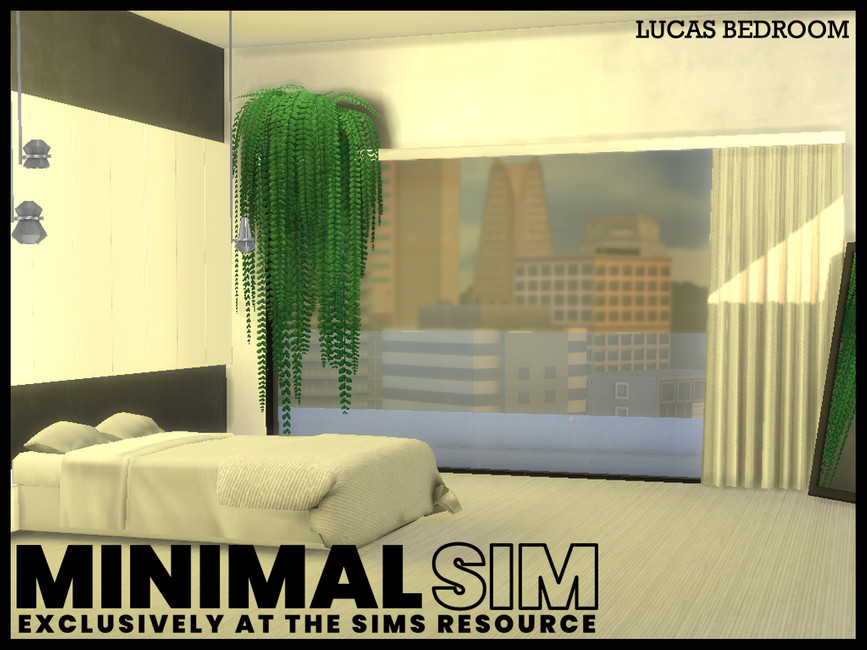 The Sims Resource - MinimalSIM Bedroom Lucas