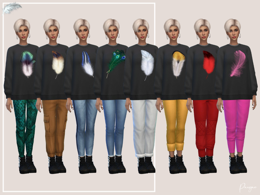 The Sims Resource - Feathers