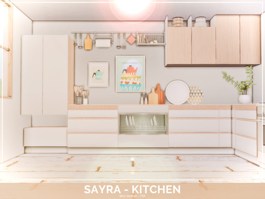 The Sims Resource | Sayra Kitchen - TSR only CC