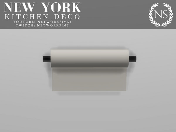 The Sims Resource | New York Kitchen Deco PtI - Paper Towel
