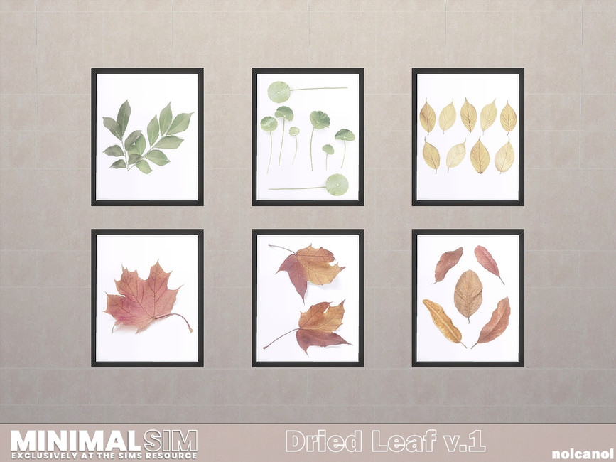 The Sims Resource - MinimalSIM Dried Leaf v.1