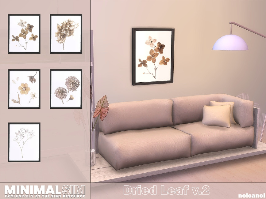 The Sims Resource - MinimalSIM Dried Leaf v.2