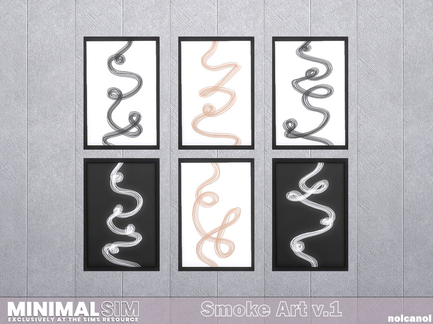 The Sims Resource - MinimalSIM Smoke Art v.1