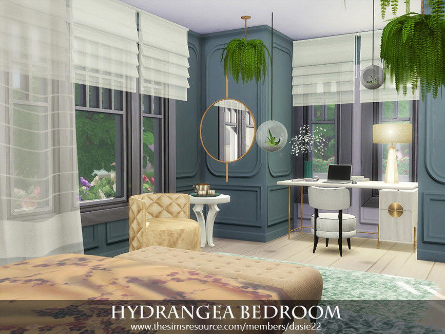The Sims Resource - Hydrangea Bedroom