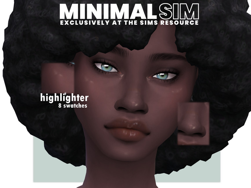 The Sims Resource - MinimalSIM Cleangirl Highlighter