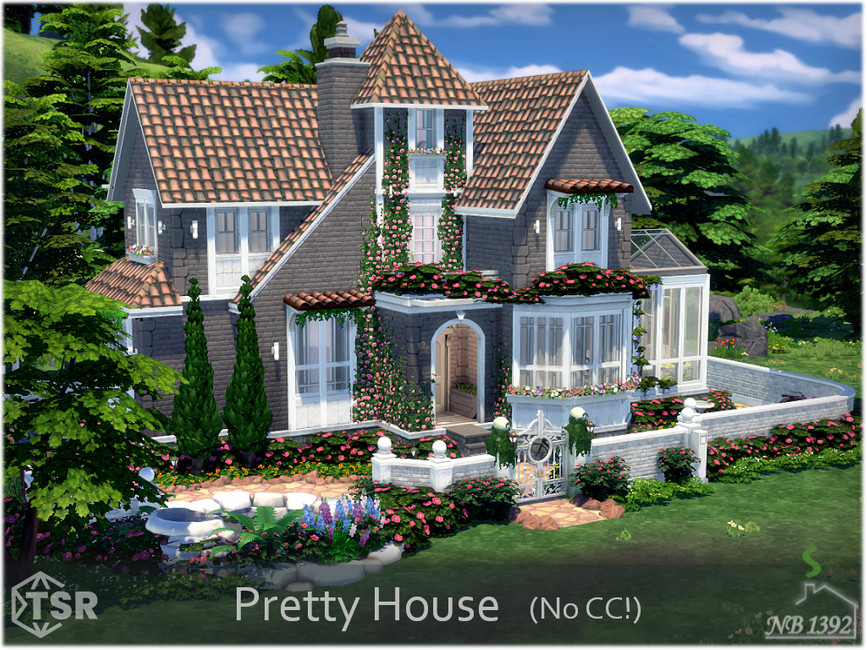 The Sims Resource - Pretty House (No CC!)