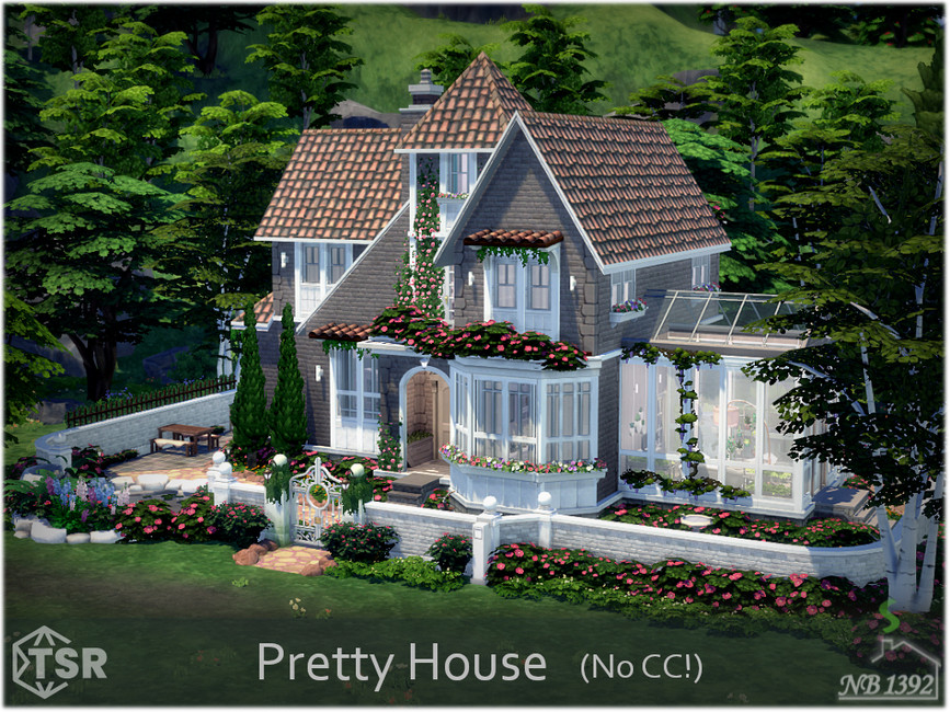 The Sims Resource - Pretty House (No CC!)