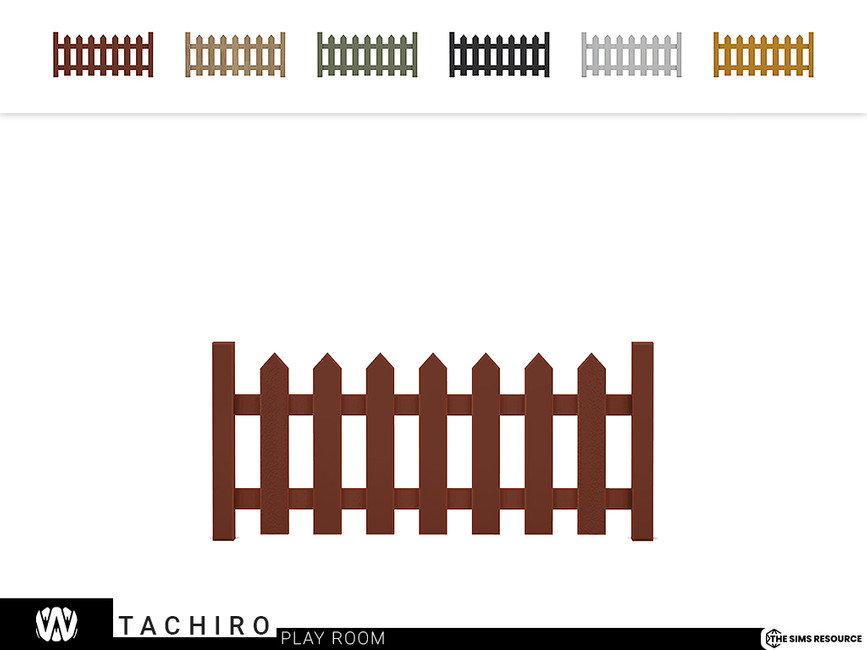 The Sims Resource - Tachiro Fence Decor