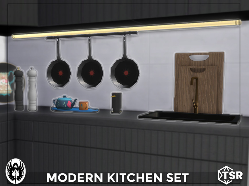 The Sims Resource - Modern Kitchen Set Part - II