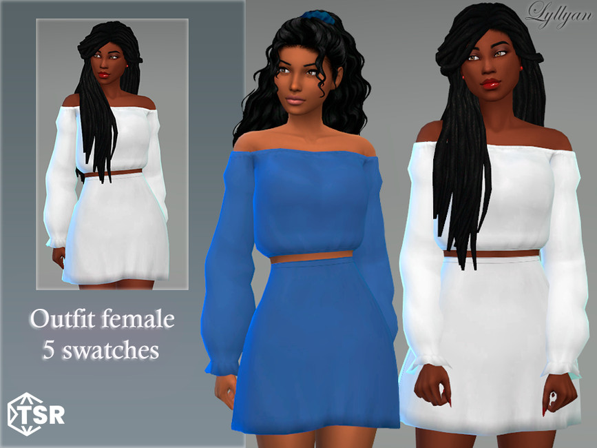 The Sims Resource - Outfit female Lola