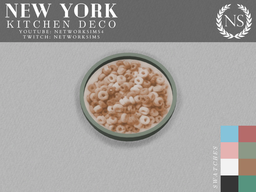 The Sims Resource - New York Kitchen Deco PtIII - Cereal