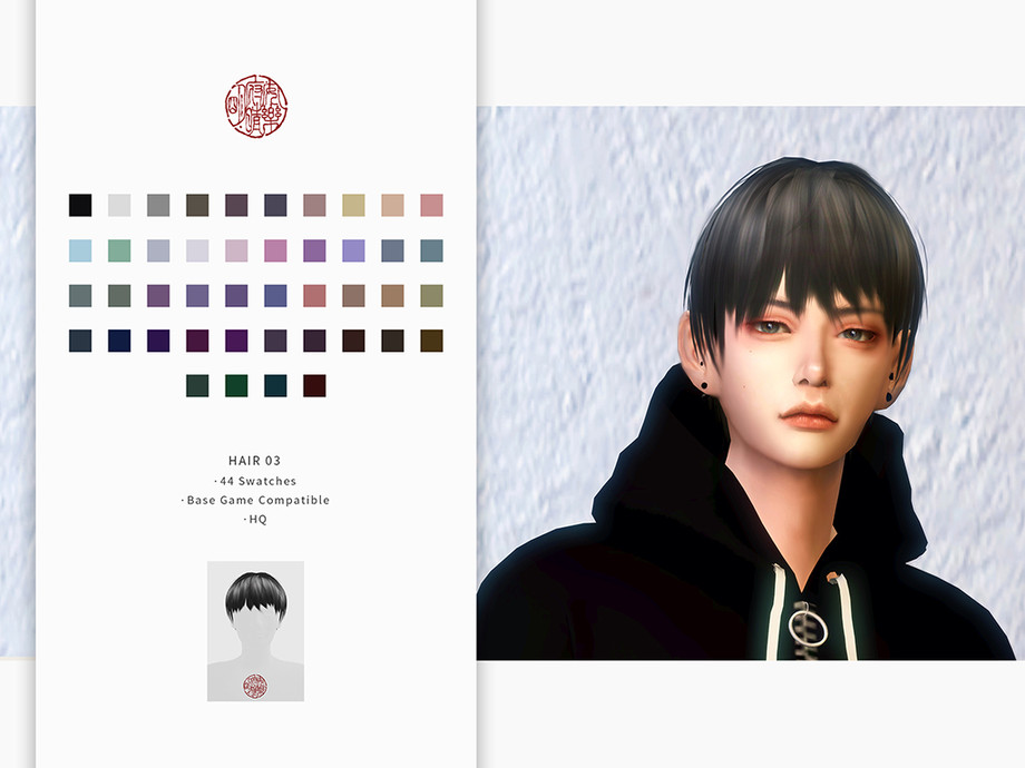 The Sims Resource | Hair 03