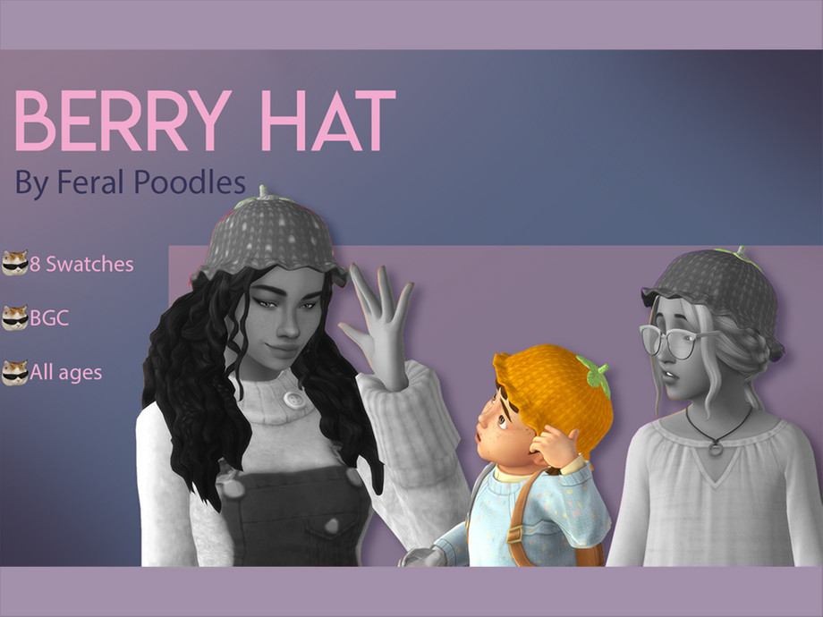 The Sims Resource | Berry Hat (Toddler)