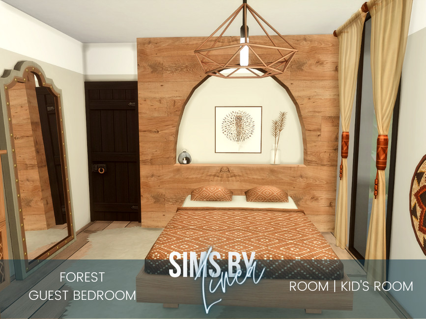 The Sims Resource - Forest Guest Bedroom