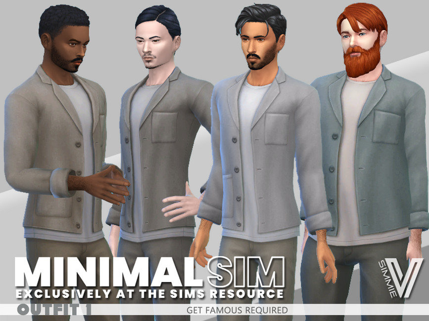 The Sims Resource - MinimalSim Outfit 1