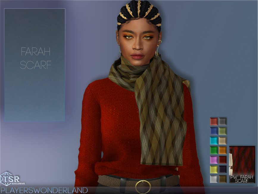 The Sims Resource - Farah Scarf